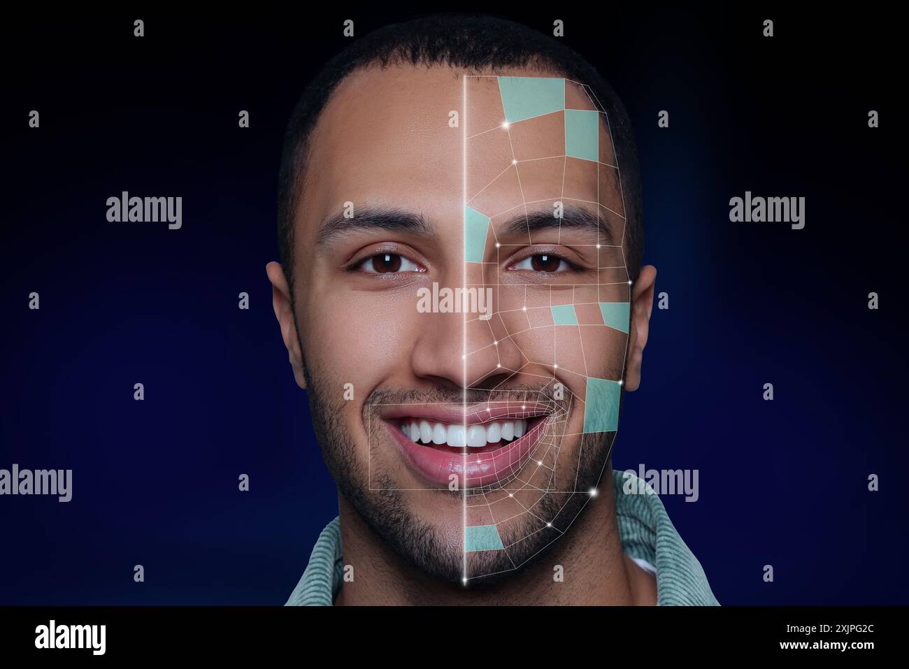 Face recognition concept unlock hi-res stock photography and images - Alamy