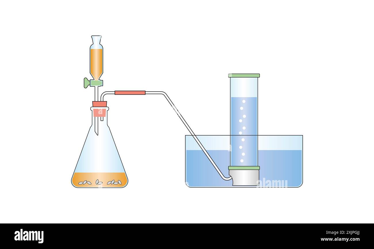 Carbon dioxide preparation, illustration Stock Photo - Alamy