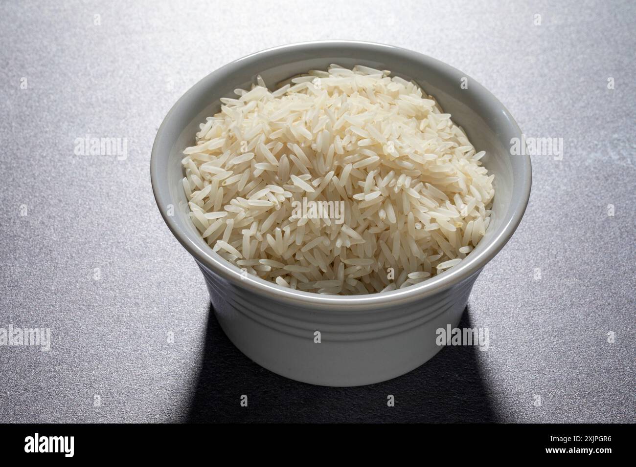 Bowl of basmati rice Stock Photo - Alamy