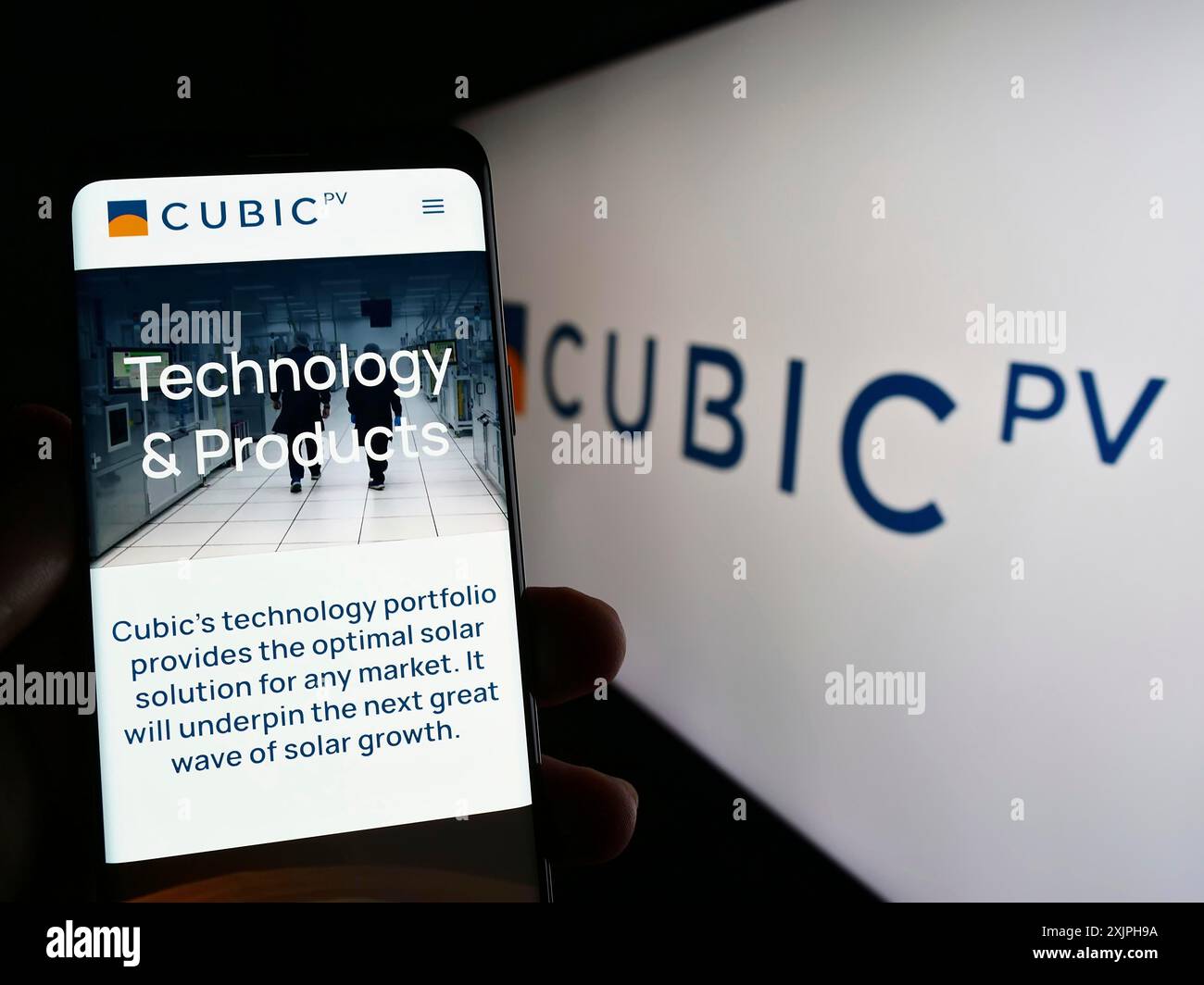 Cubicpv logo hi-res stock photography and images - Alamy