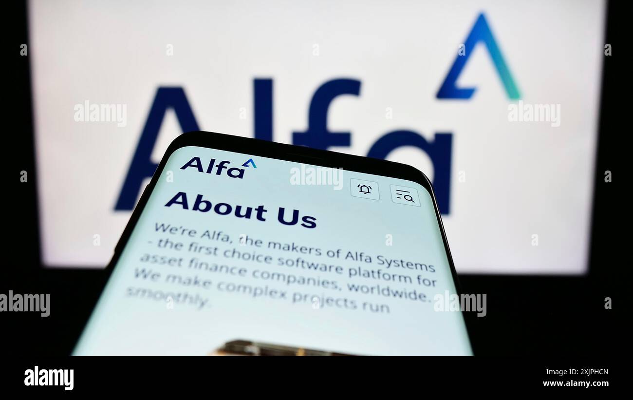 Alfa financial software hi-res stock photography and images - Alamy