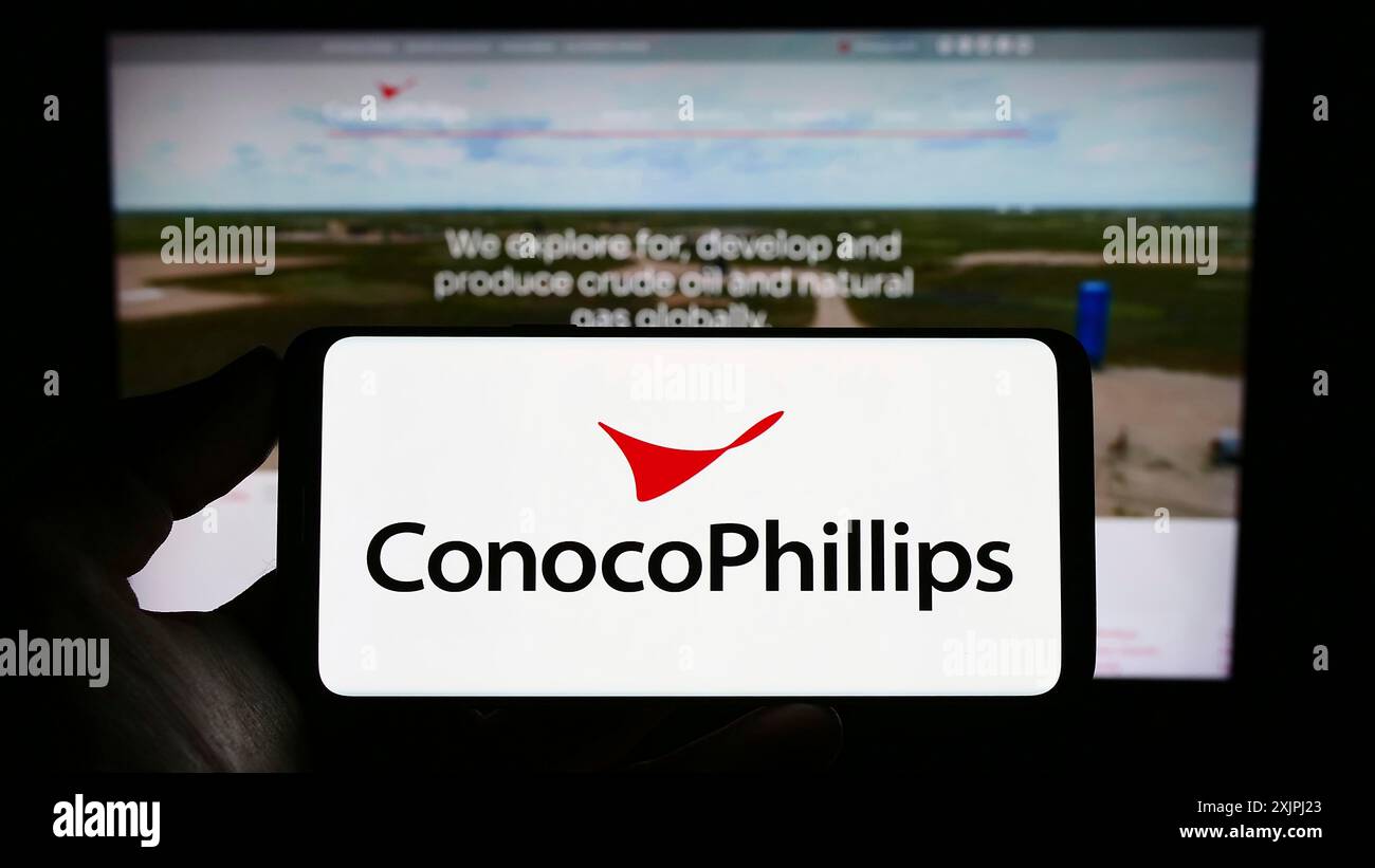 Conocophillips logo hi-res stock photography and images - Alamy