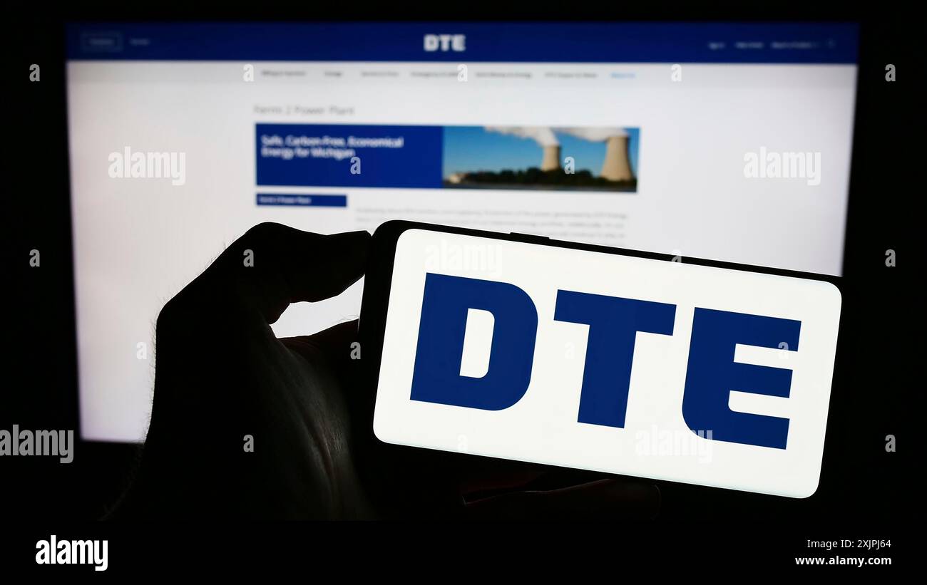 Dte business company logo hi-res stock photography and images - Alamy