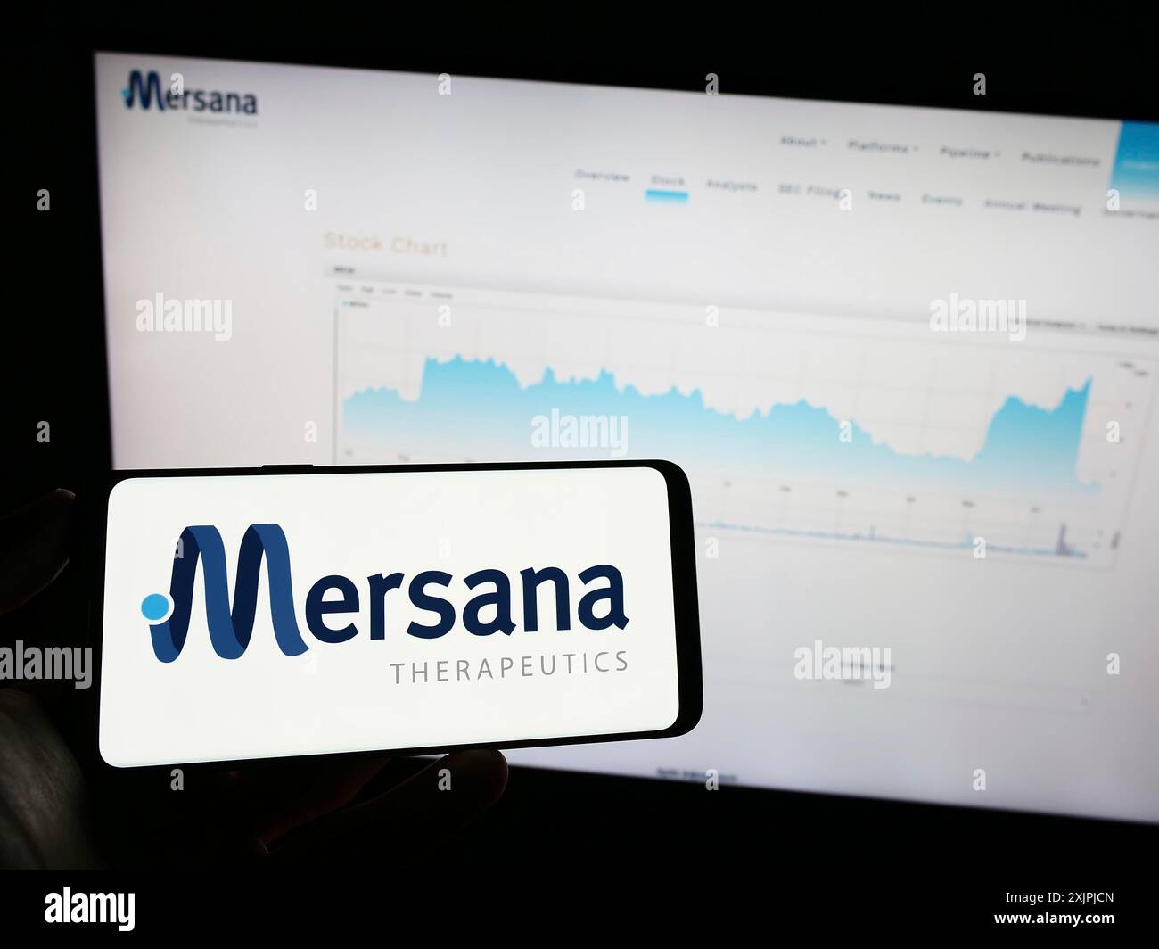 Mersana logo hi-res stock photography and images - Alamy