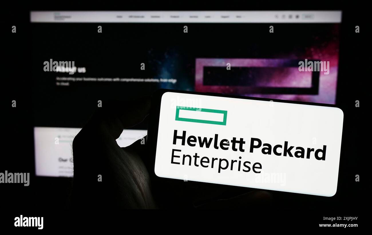 Hpe logo hi-res stock photography and images - Alamy