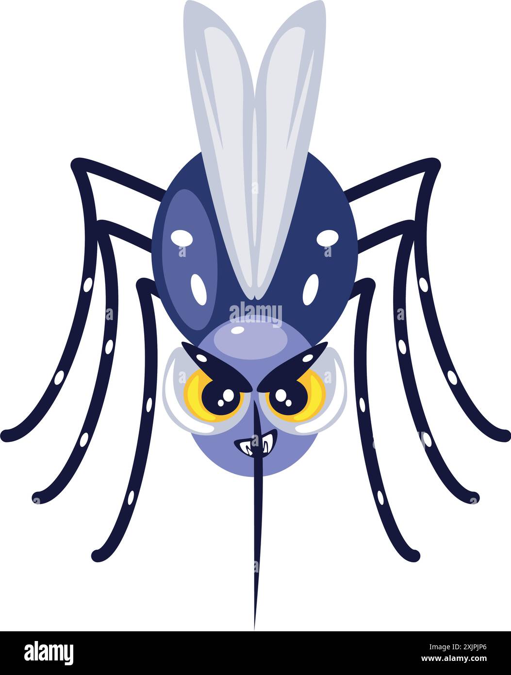 dengue aedes mosquito cartoon Stock Vector Image & Art - Alamy