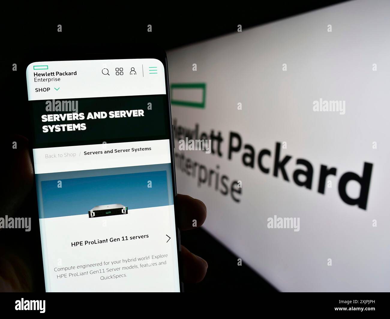 Hpe logo hi-res stock photography and images - Alamy