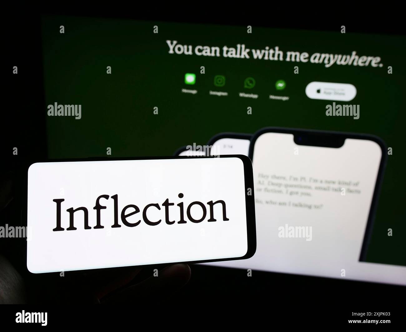 Inflection ai logo hi-res stock photography and images - Alamy