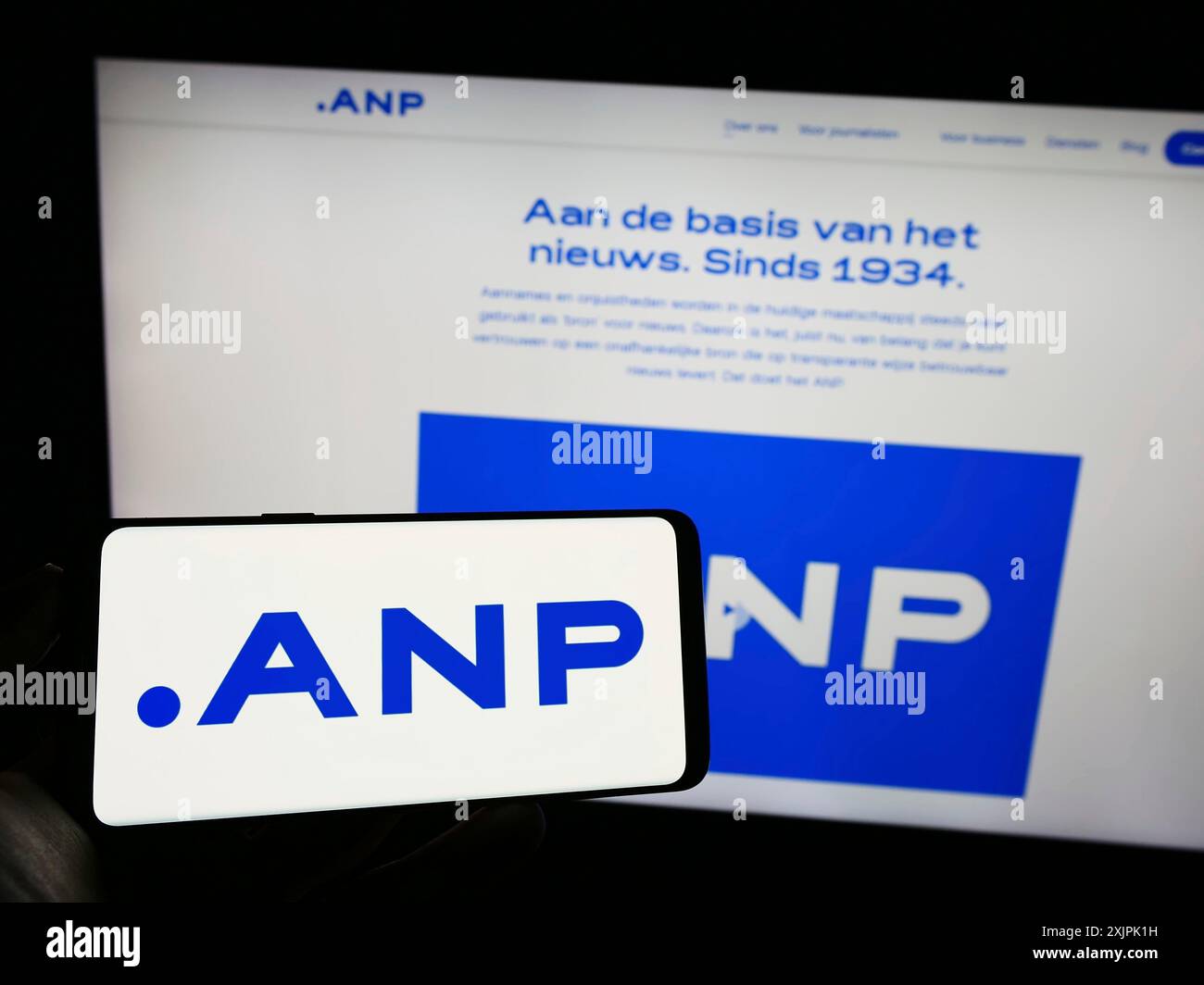Anp business company logo hi-res stock photography and images - Alamy