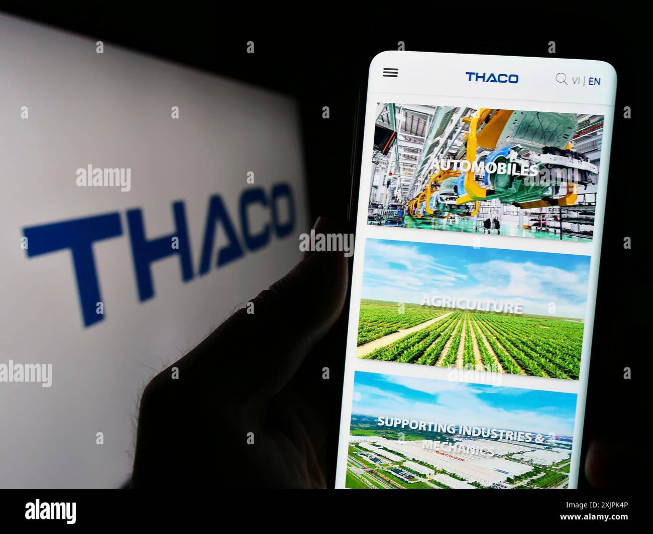 Thaco logo hi-res stock photography and images - Alamy