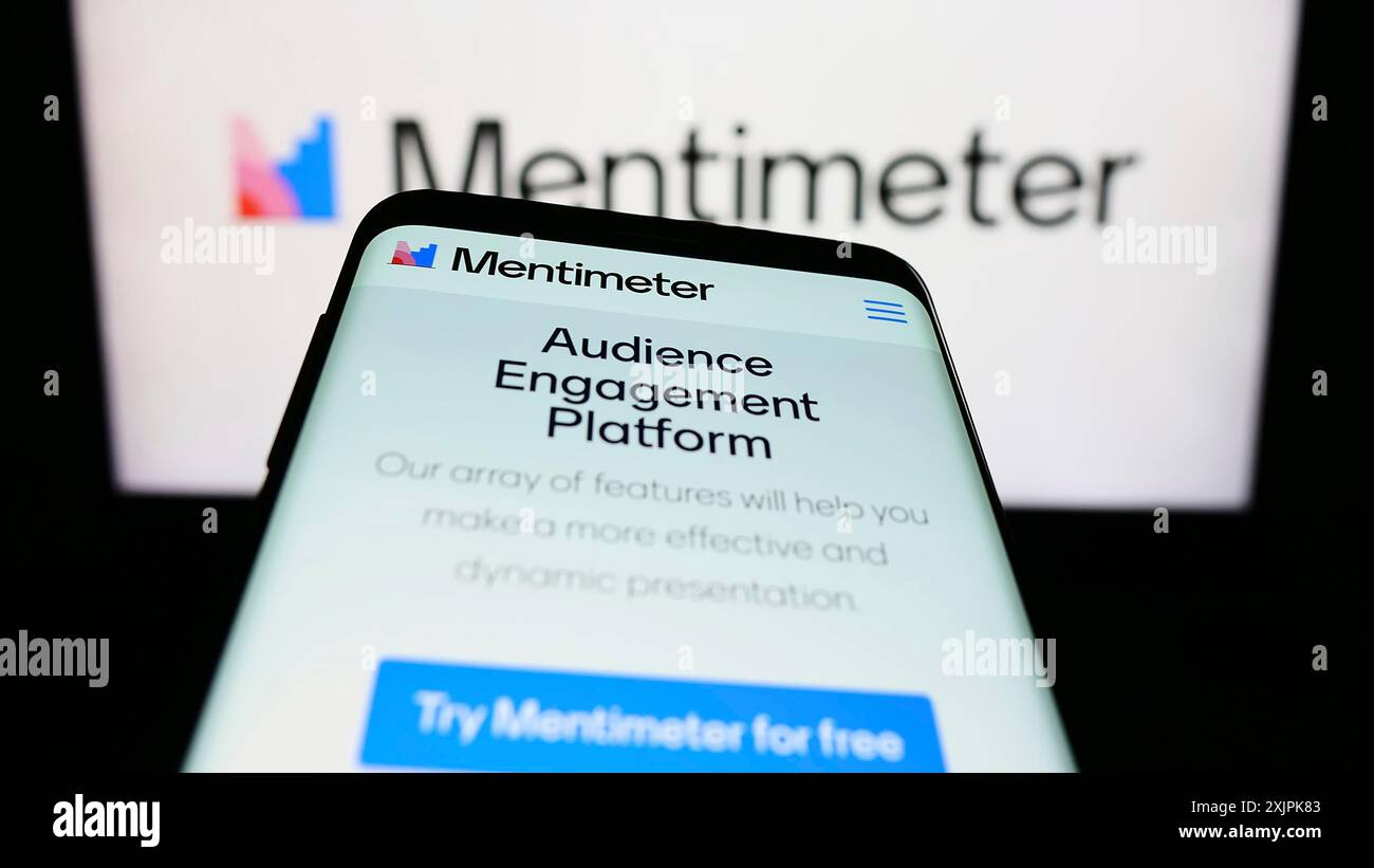 Mentimeter logo hi-res stock photography and images - Alamy
