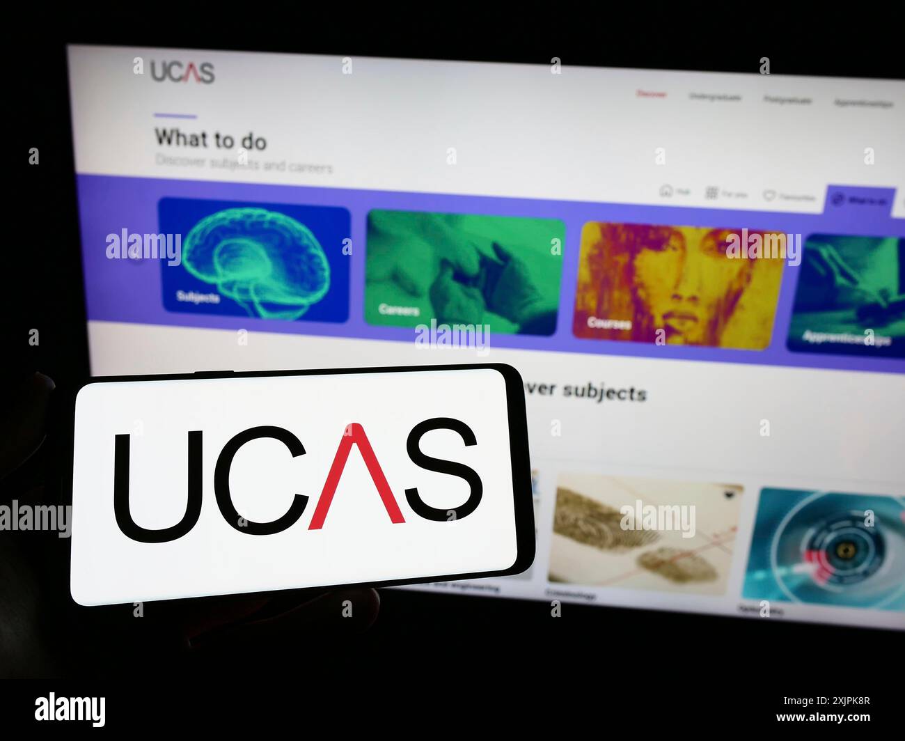 Ucas logo hi-res stock photography and images - Alamy