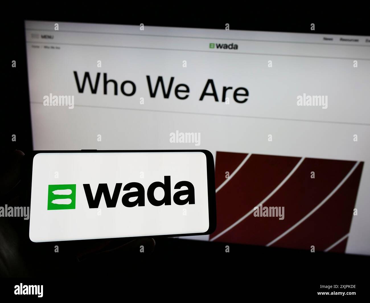 Wada logo hi-res stock photography and images - Alamy