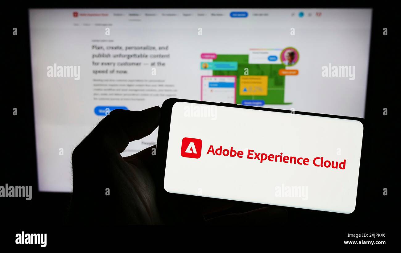 Adobe experience cloud logo hi-res stock photography and images - Alamy