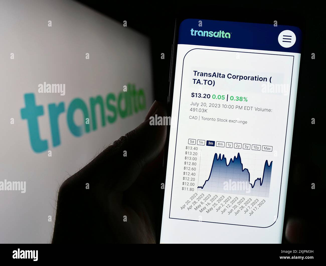 Transalta logo hi-res stock photography and images - Alamy