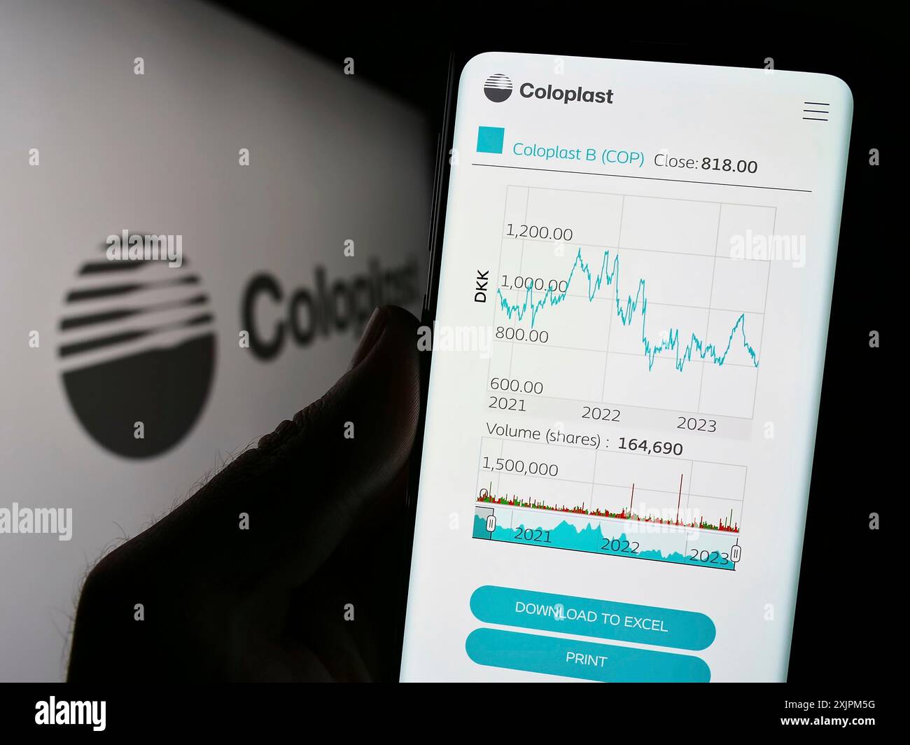 Coloplast logo hi-res stock photography and images - Alamy