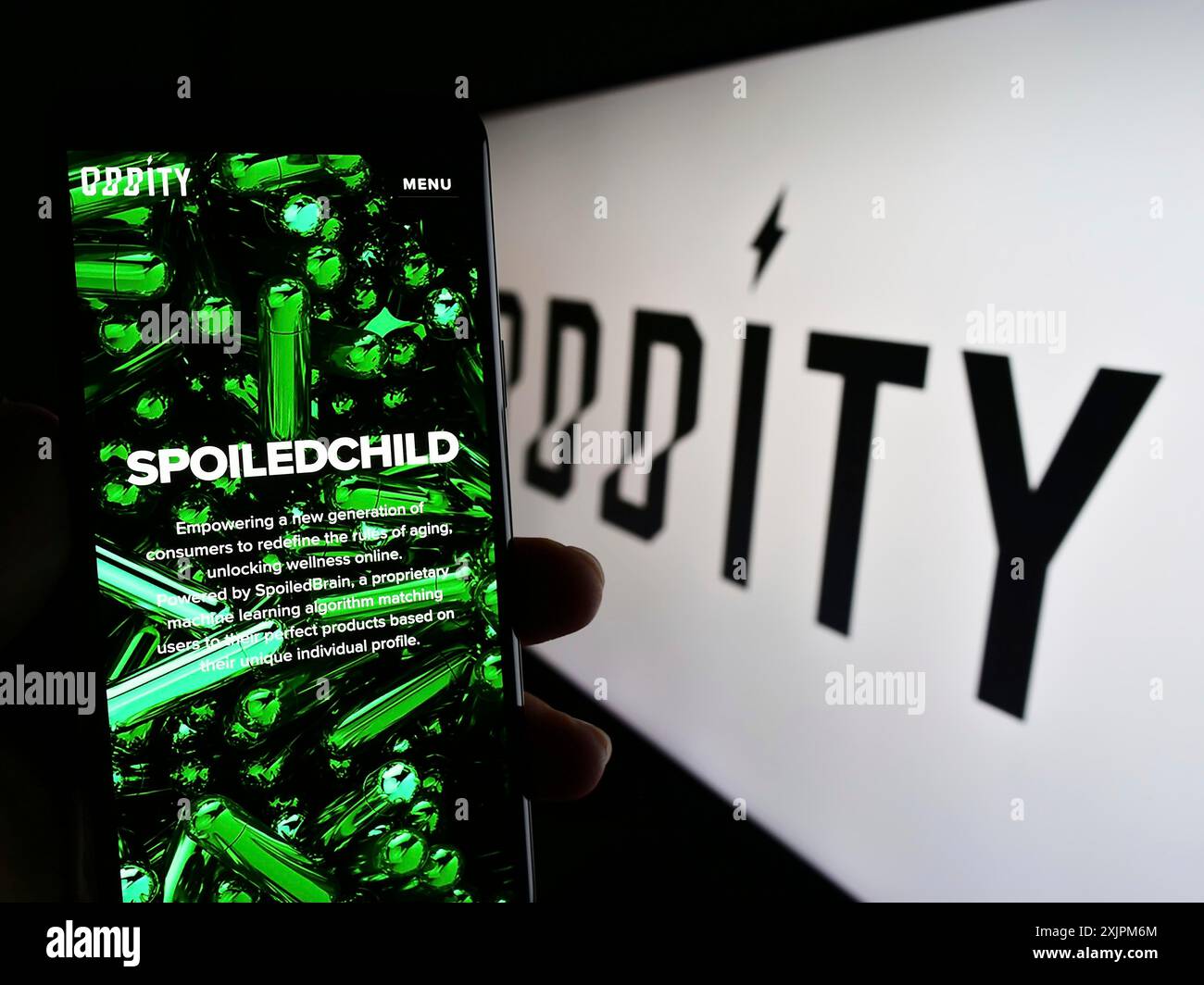 Oddity logo hi-res stock photography and images - Alamy