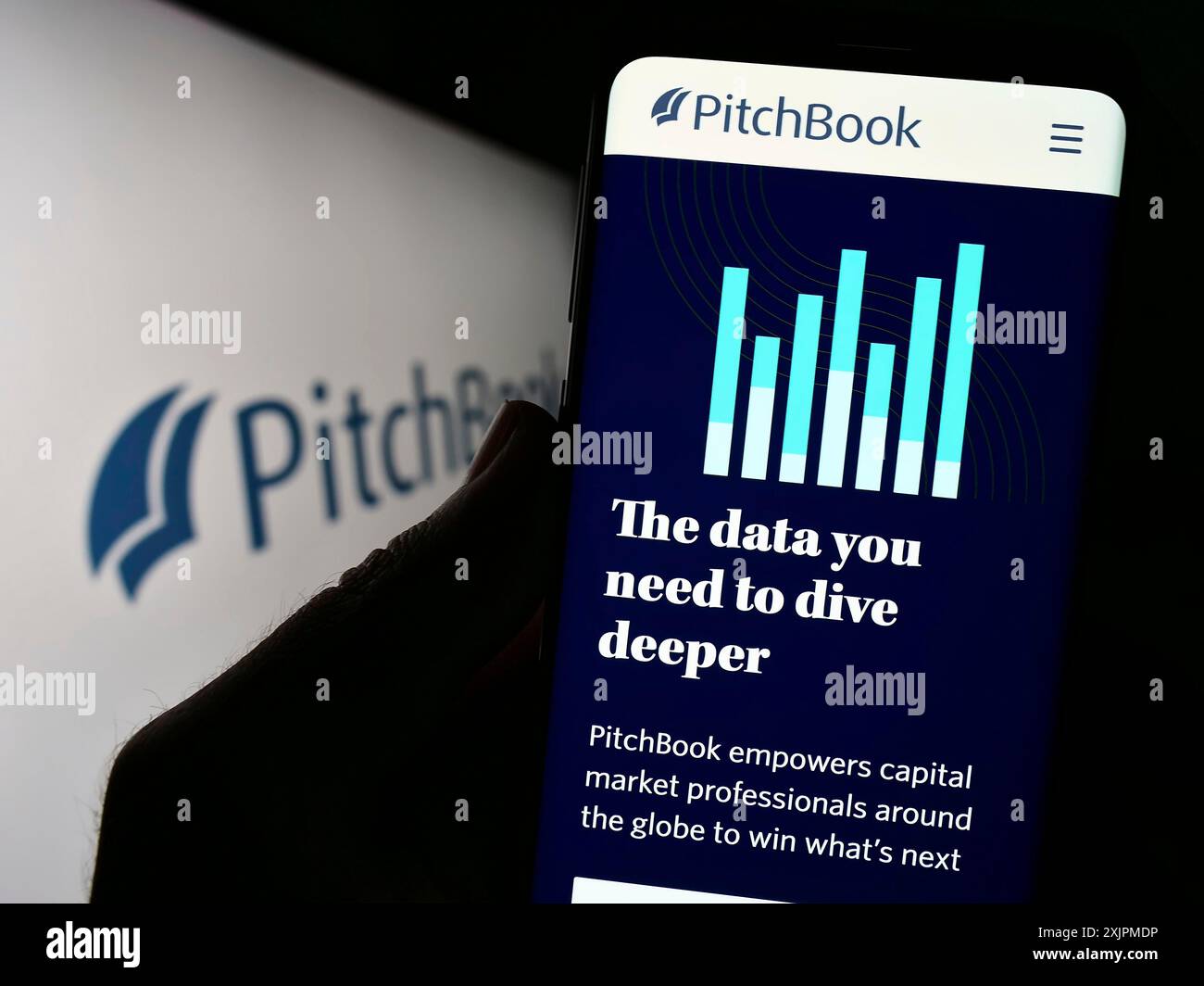 Pitchbook logo hi-res stock photography and images - Alamy