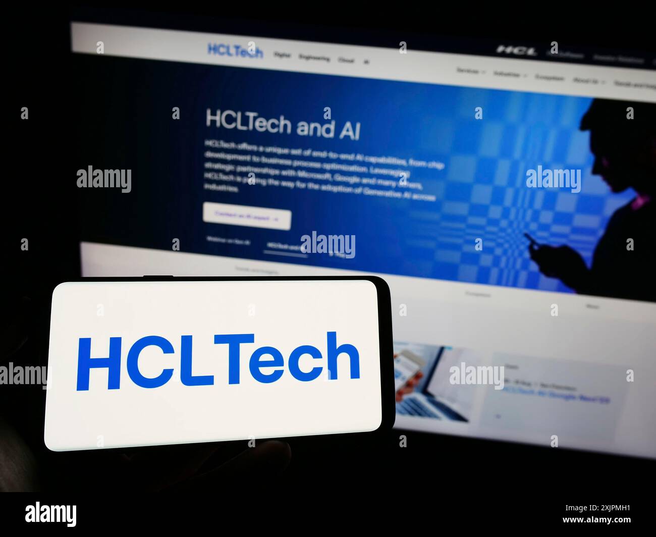 Hcl business company logo hi-res stock photography and images - Alamy