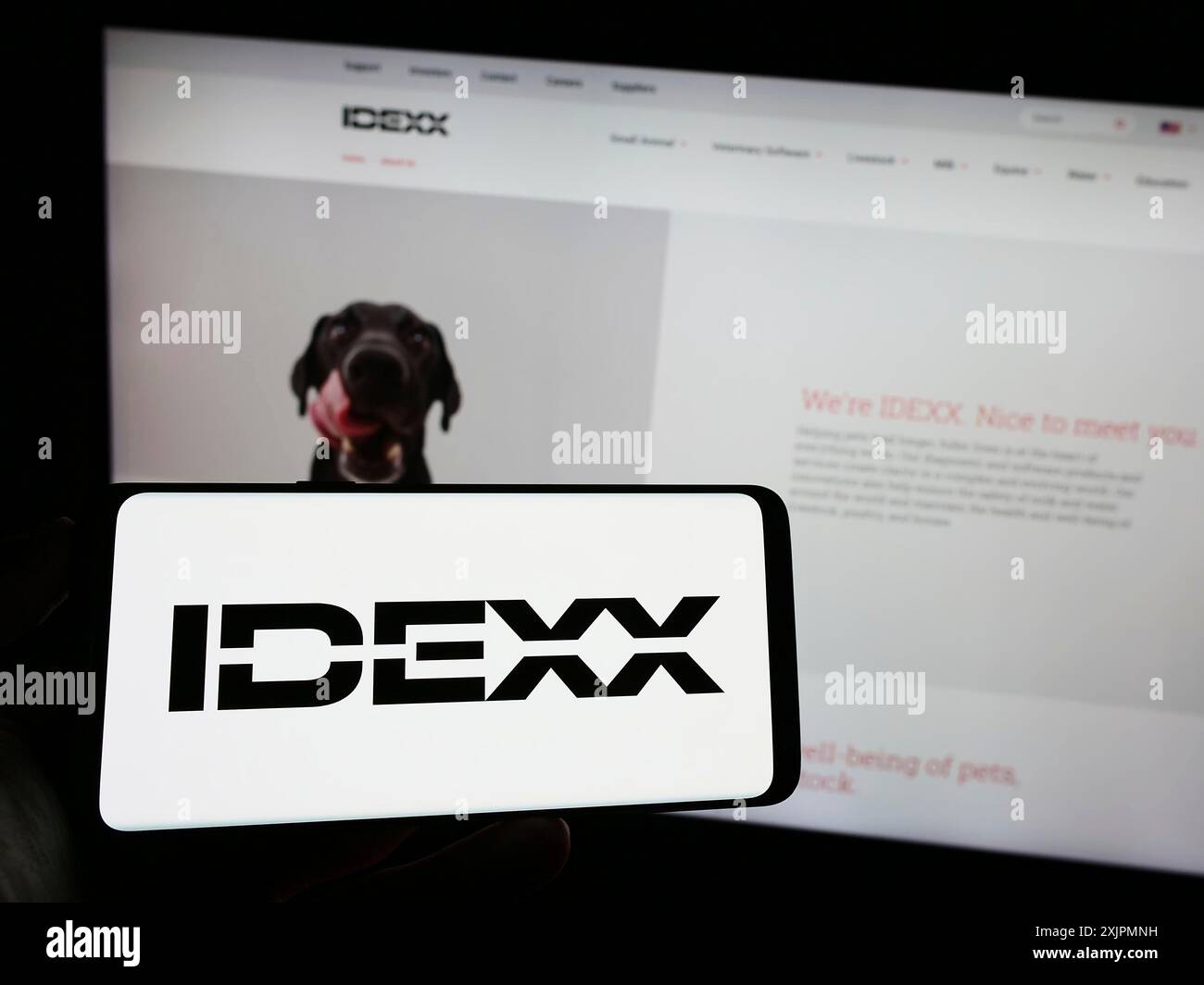 Idexx logo hi-res stock photography and images - Alamy