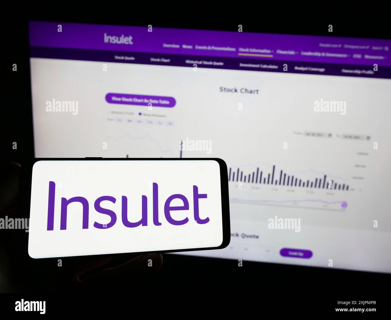 Insulet logo hi-res stock photography and images - Alamy