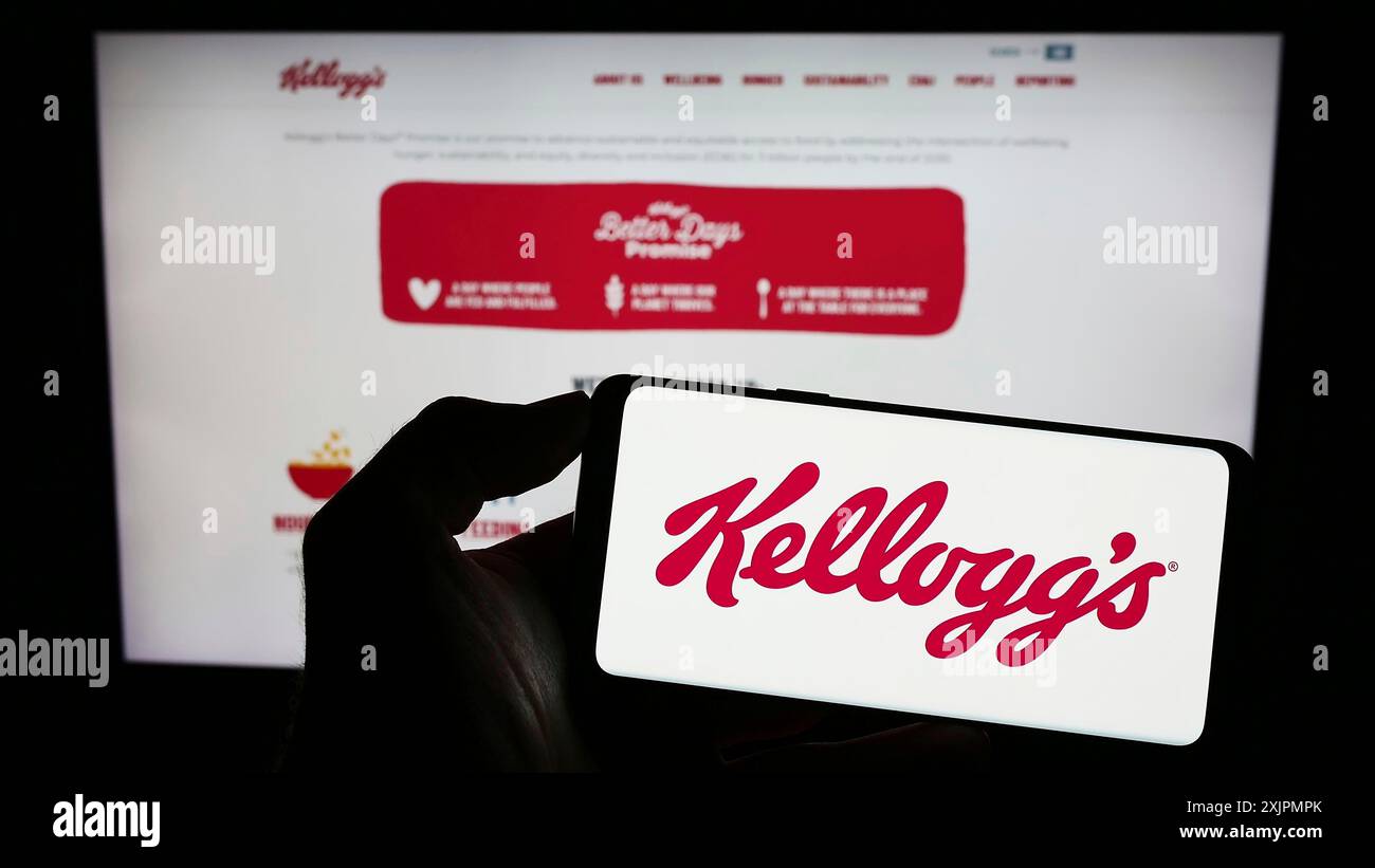 Kelloggs logo hi-res stock photography and images - Alamy