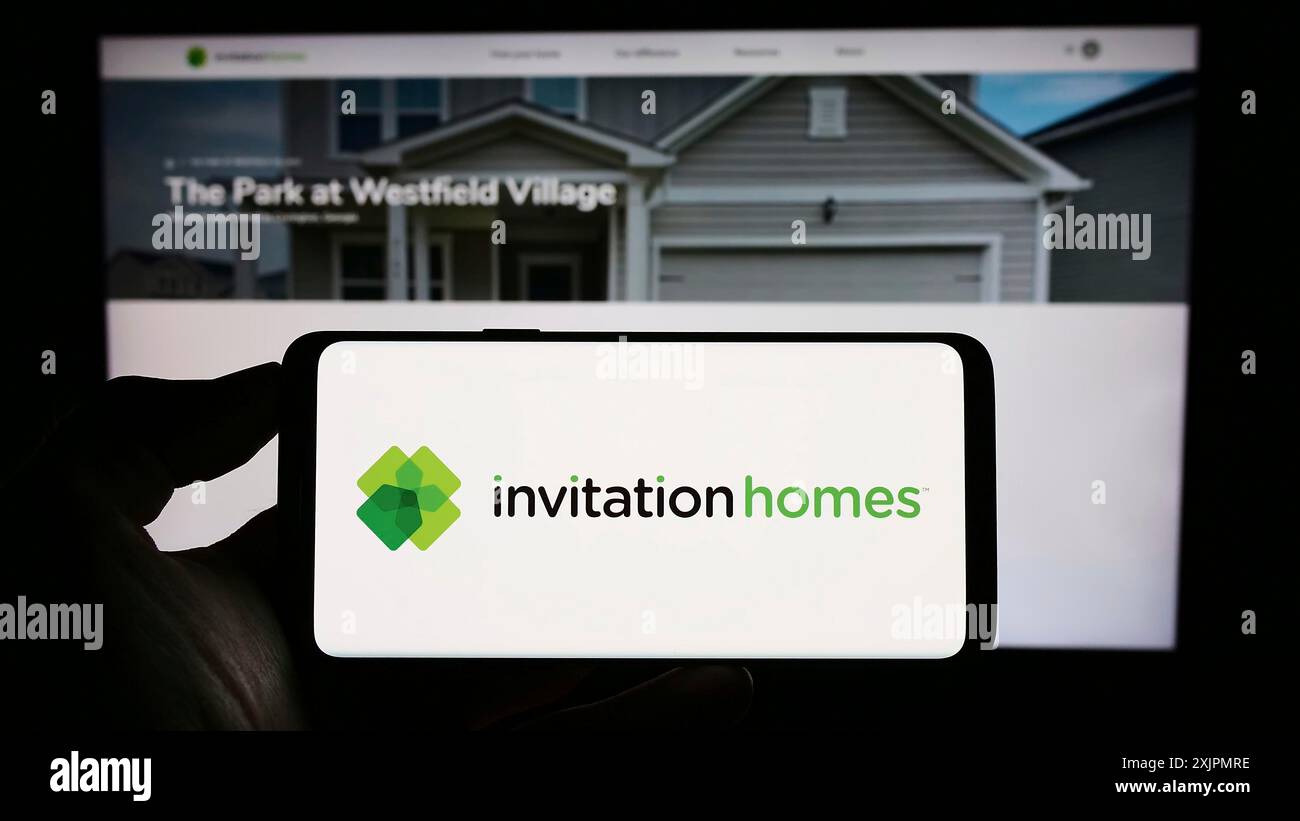 Invitation homes logo hi-res stock photography and images - Alamy