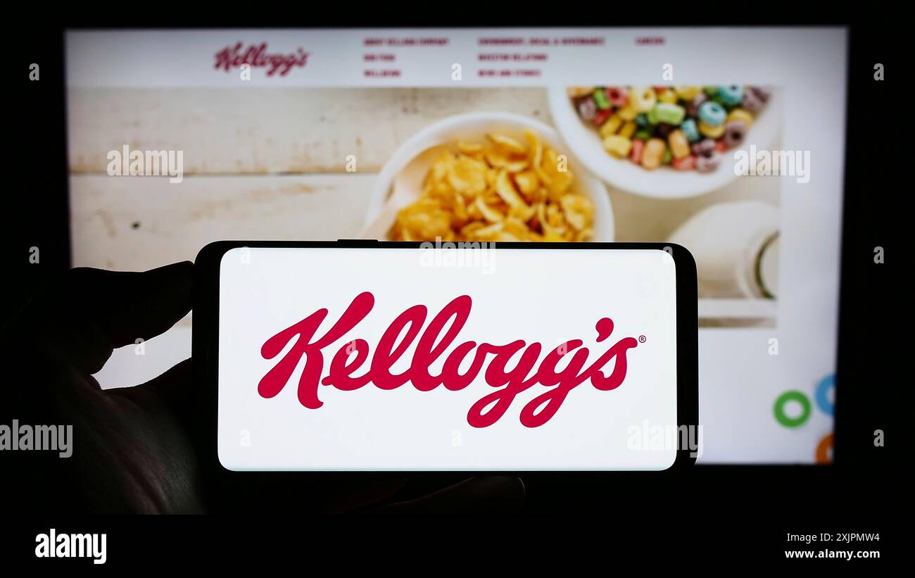 Kelloggs logo hi-res stock photography and images - Alamy