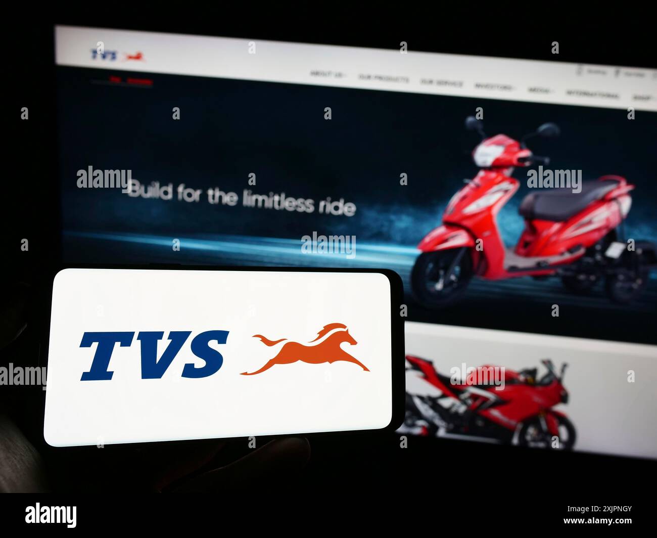 Tvs motor company limited hi-res stock photography and images - Alamy