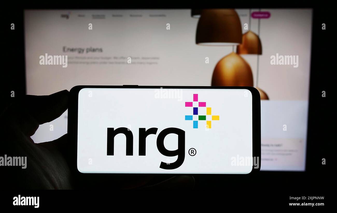 Nrg business company logo hi-res stock photography and images - Alamy