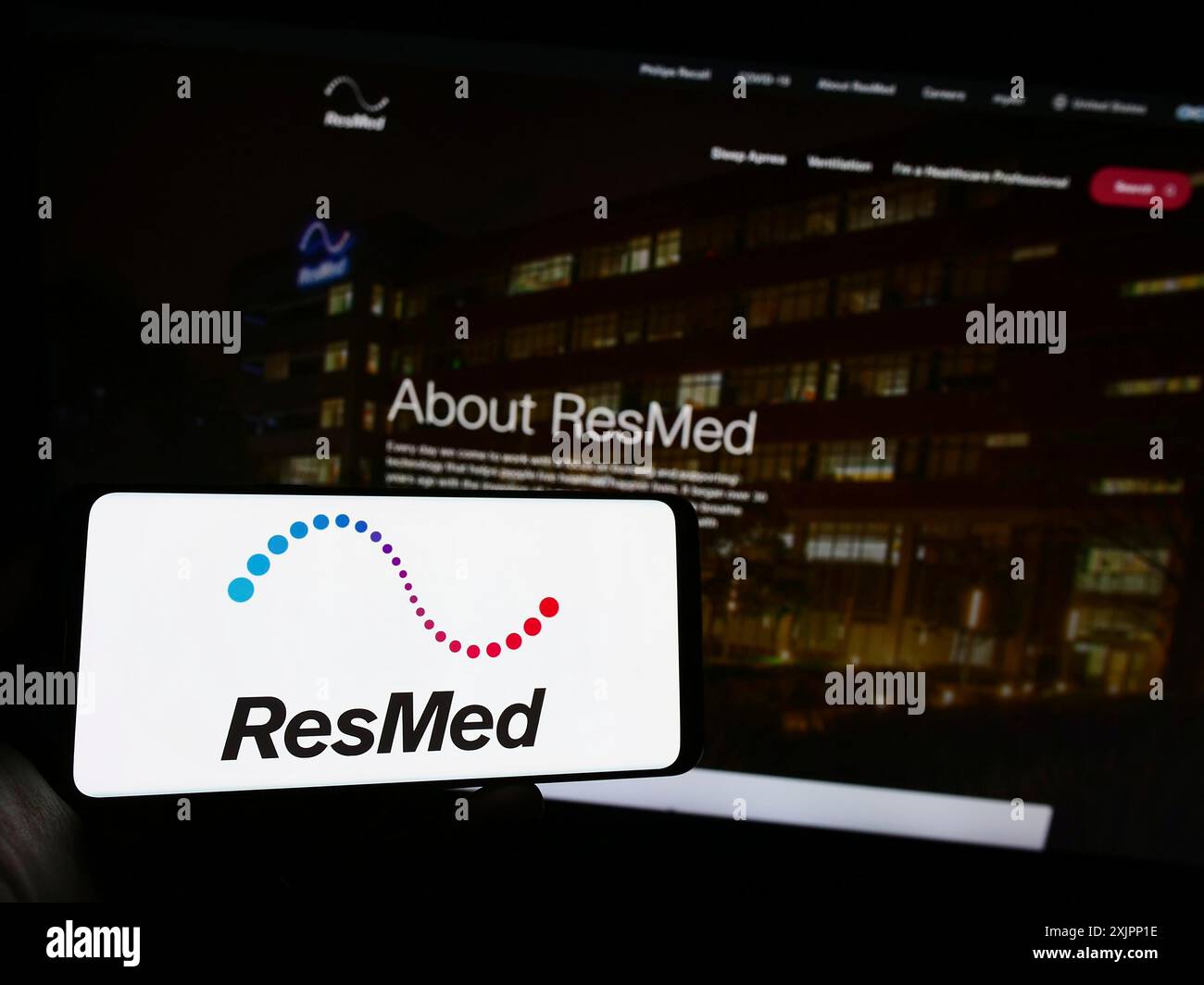 Resmed logo hi-res stock photography and images - Alamy