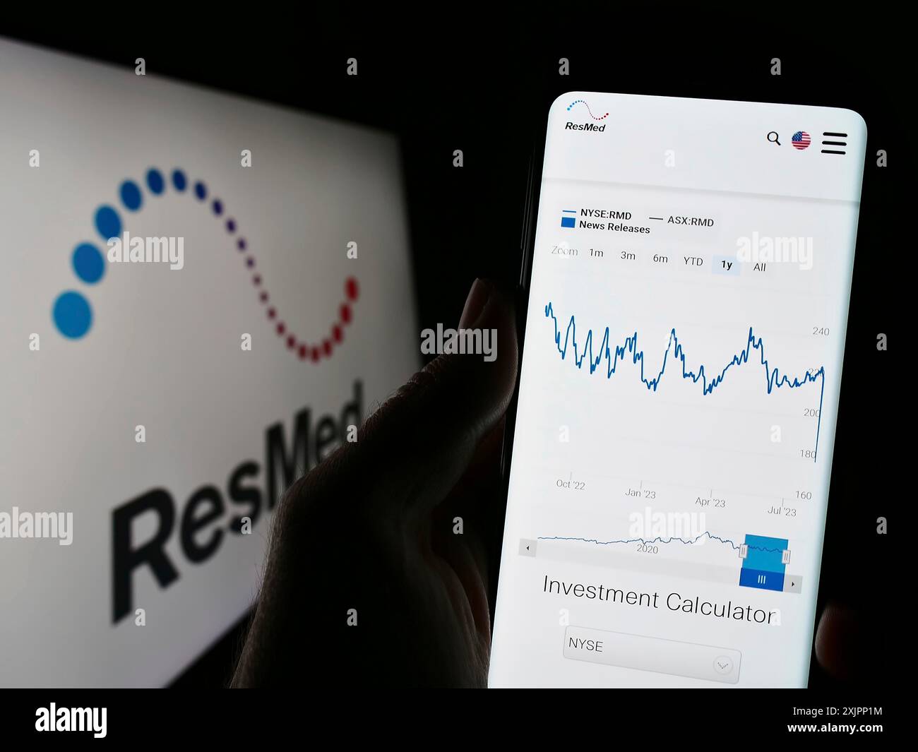 Resmed logo hi-res stock photography and images - Alamy