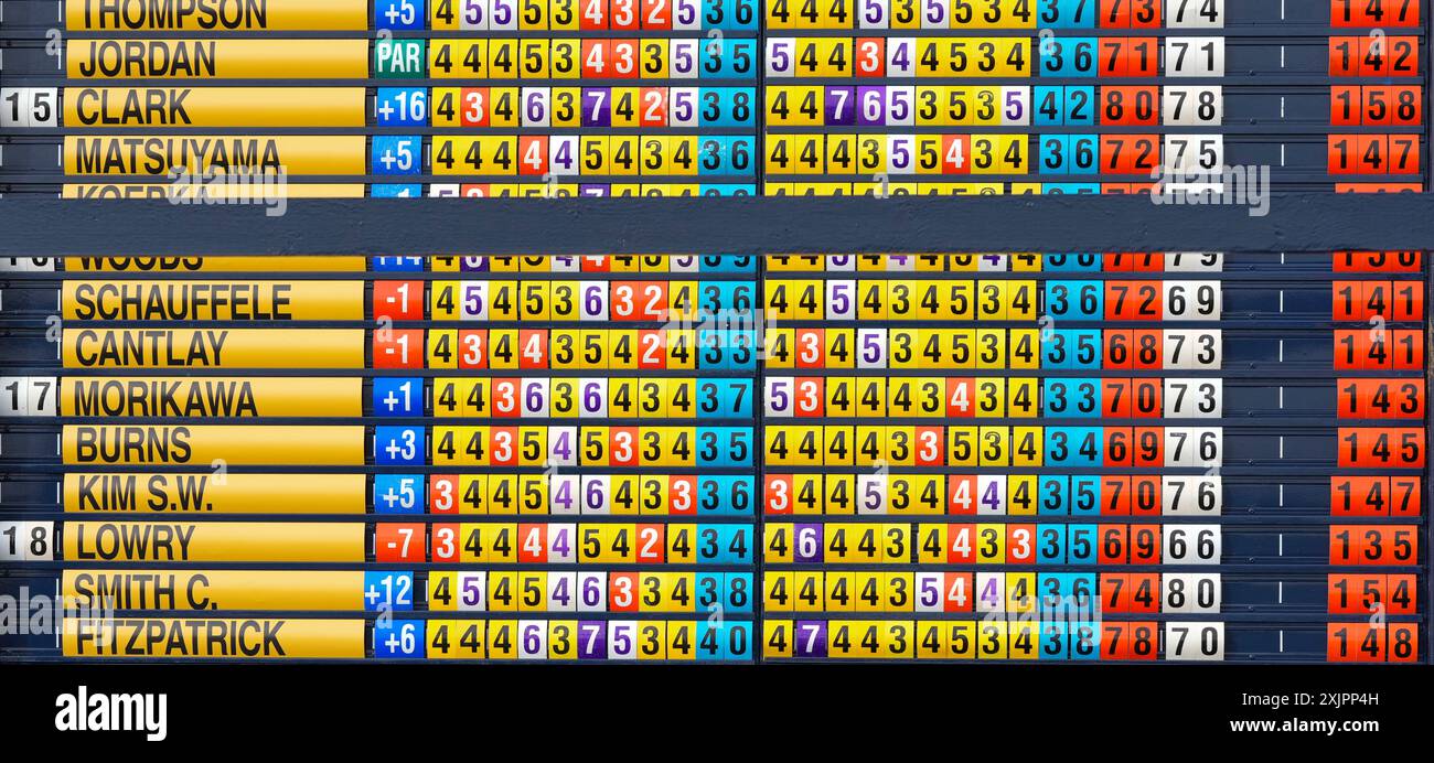 19th July 2024; Royal Troon Golf Club, Troon, South Ayrshire, Scotland ...