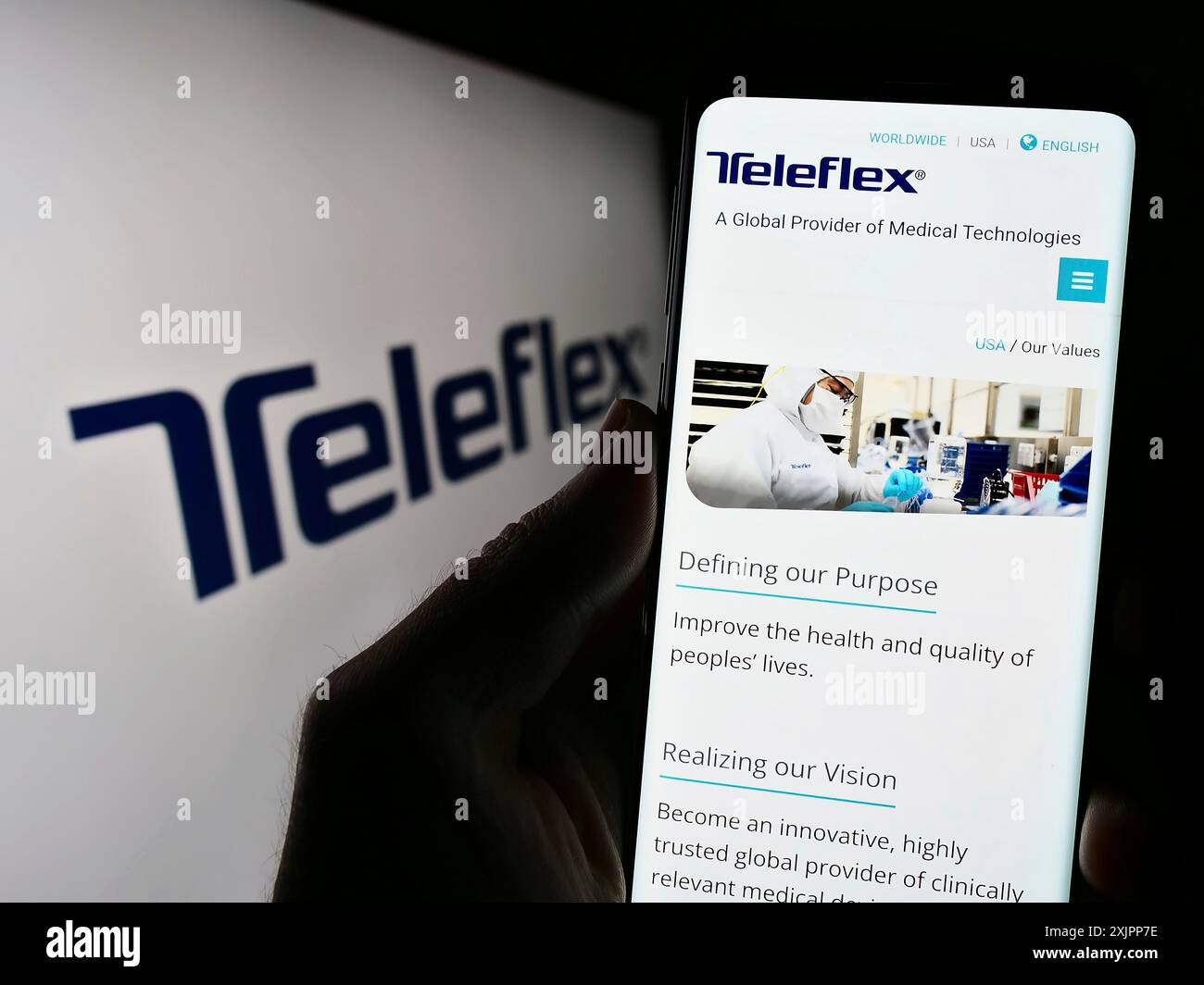 Logo teleflex hi-res stock photography and images - Alamy