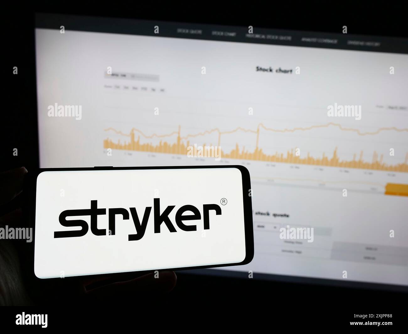 Stryker logo hi-res stock photography and images - Alamy