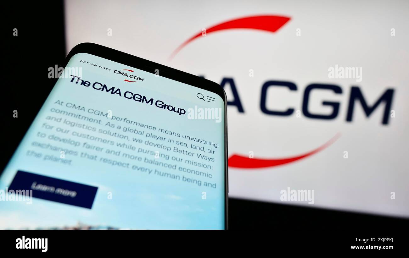 Cma cgm logo hi-res stock photography and images - Alamy