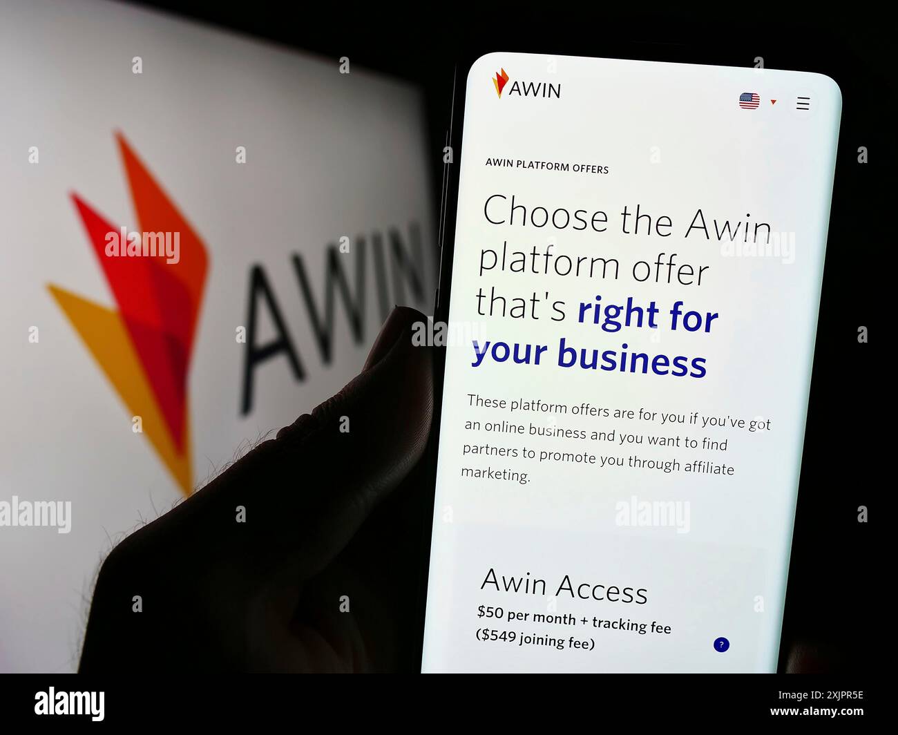 Awin logo hi-res stock photography and images - Alamy