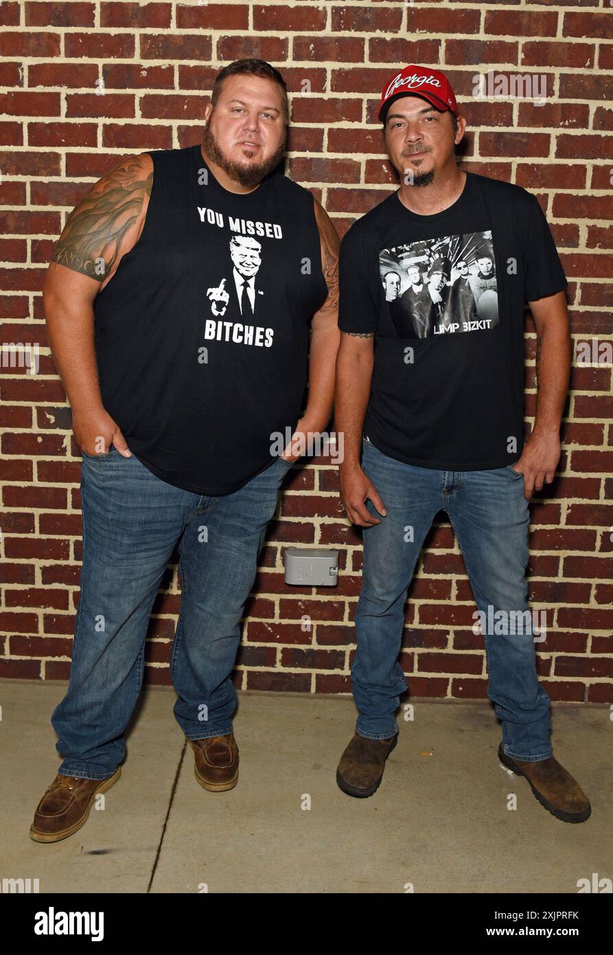 Ga. 19th July, 2024. The Lacs, Clay Sharpe, Brian King on stage for ...