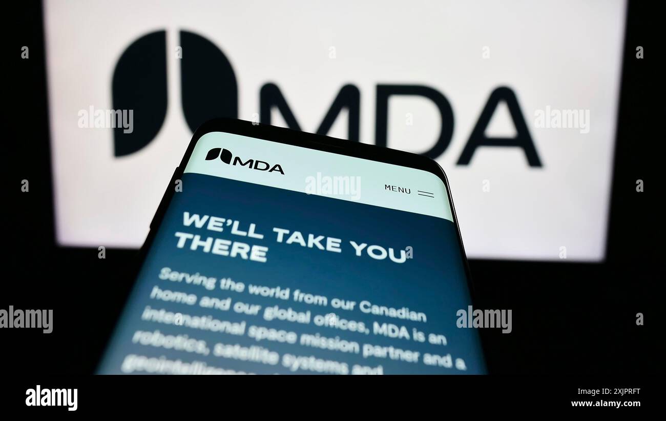 Mda technology company logo hi-res stock photography and images - Alamy