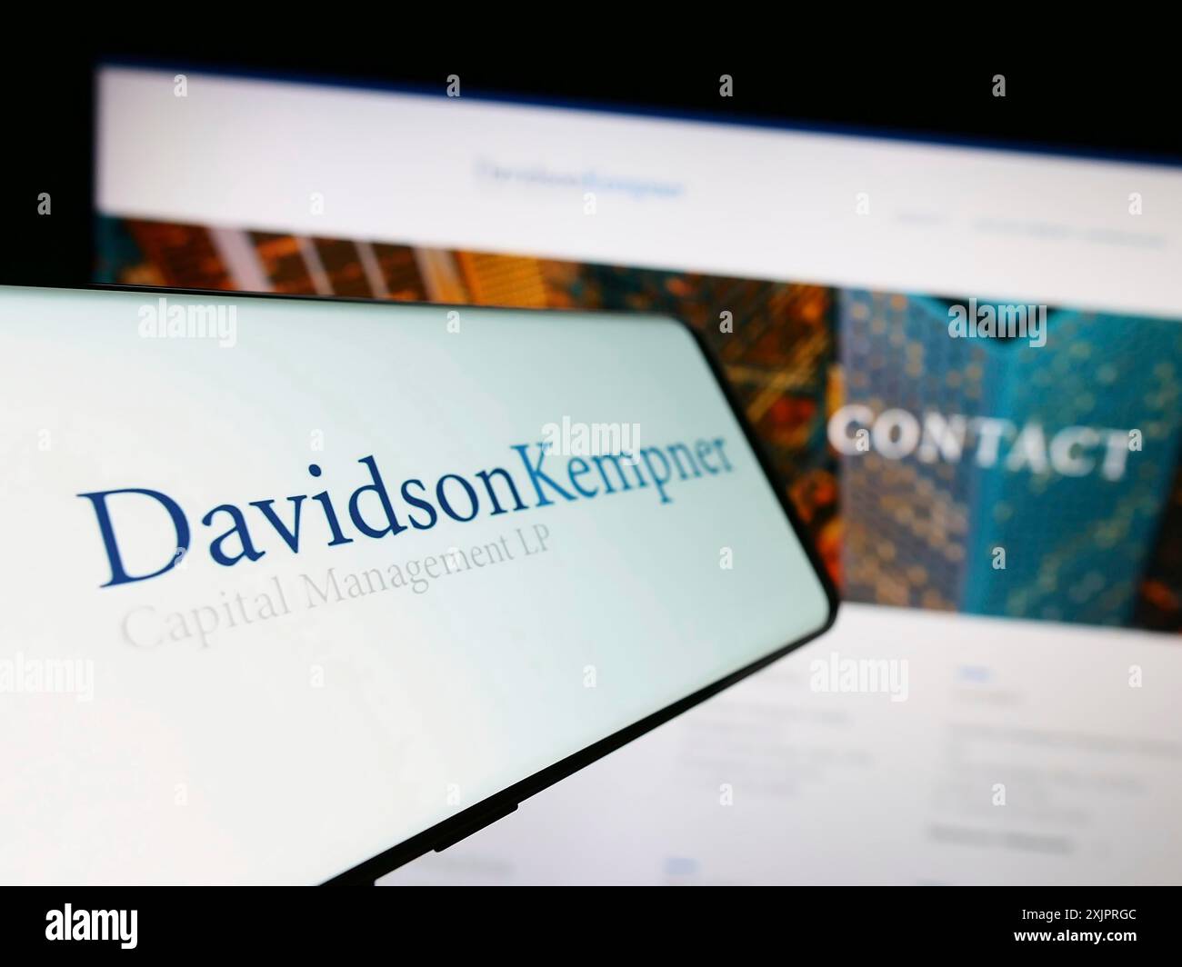 Davidson kempner logo hi-res stock photography and images - Alamy