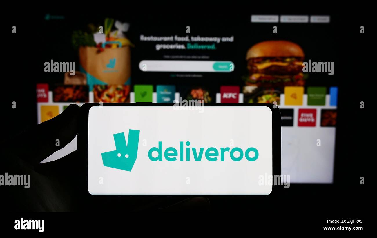 Deliveroo holdings hi-res stock photography and images - Alamy