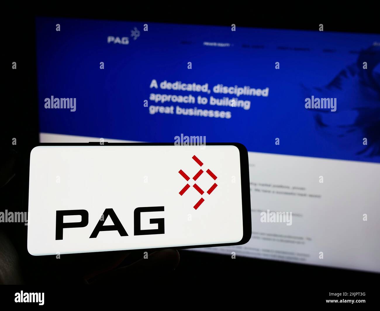 Pag business logo hi-res stock photography and images - Alamy