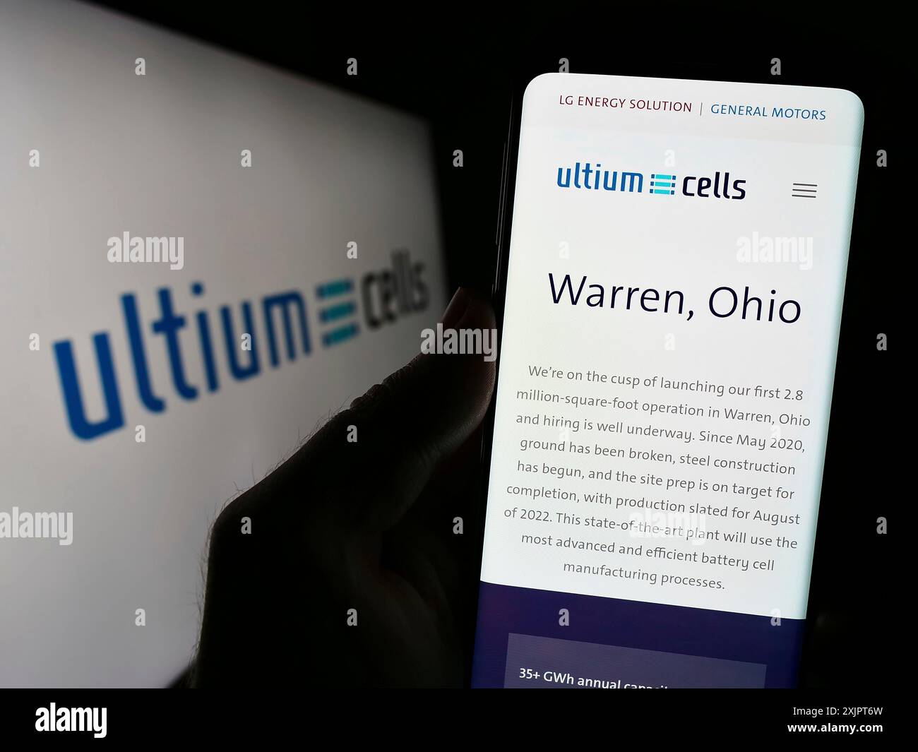 Ultium cells hi-res stock photography and images - Alamy