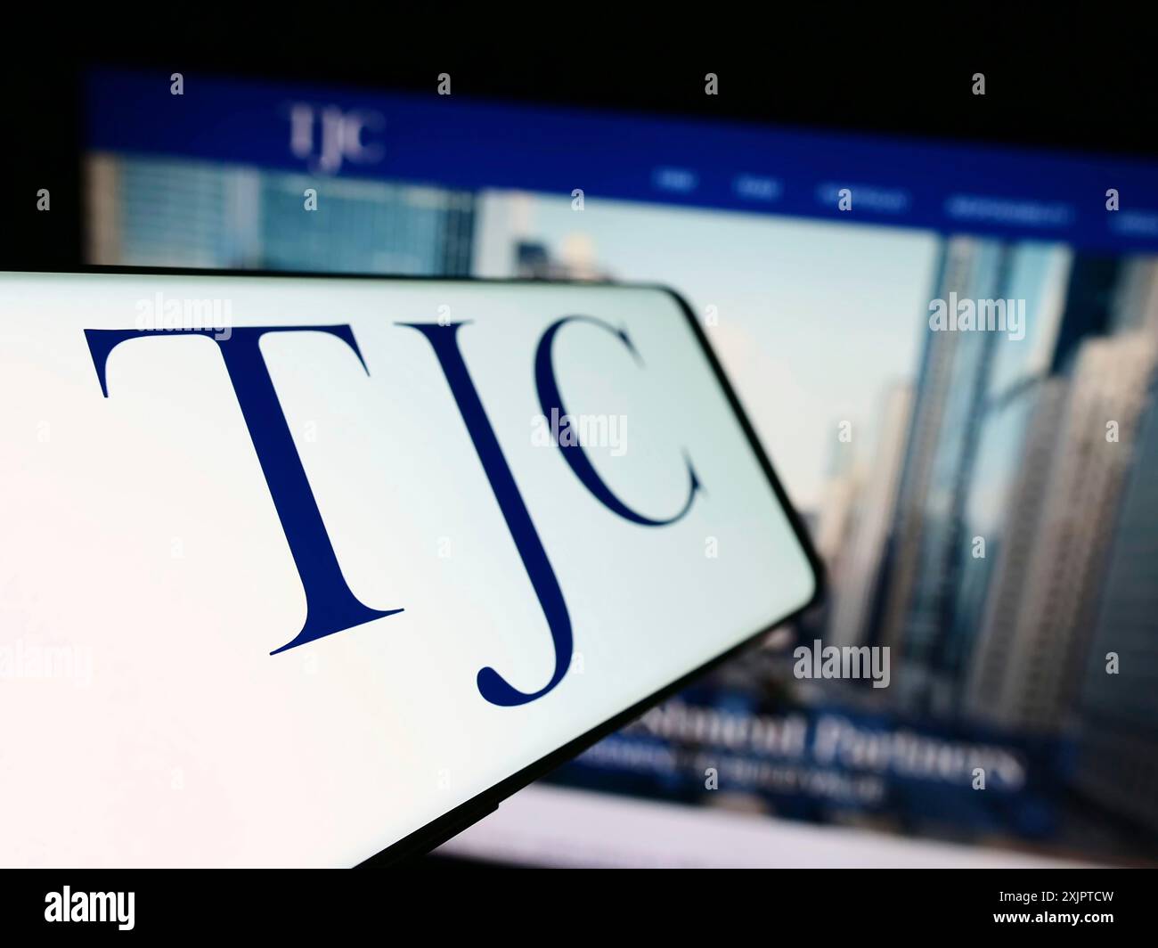 Tjc business company logo hi-res stock photography and images - Alamy