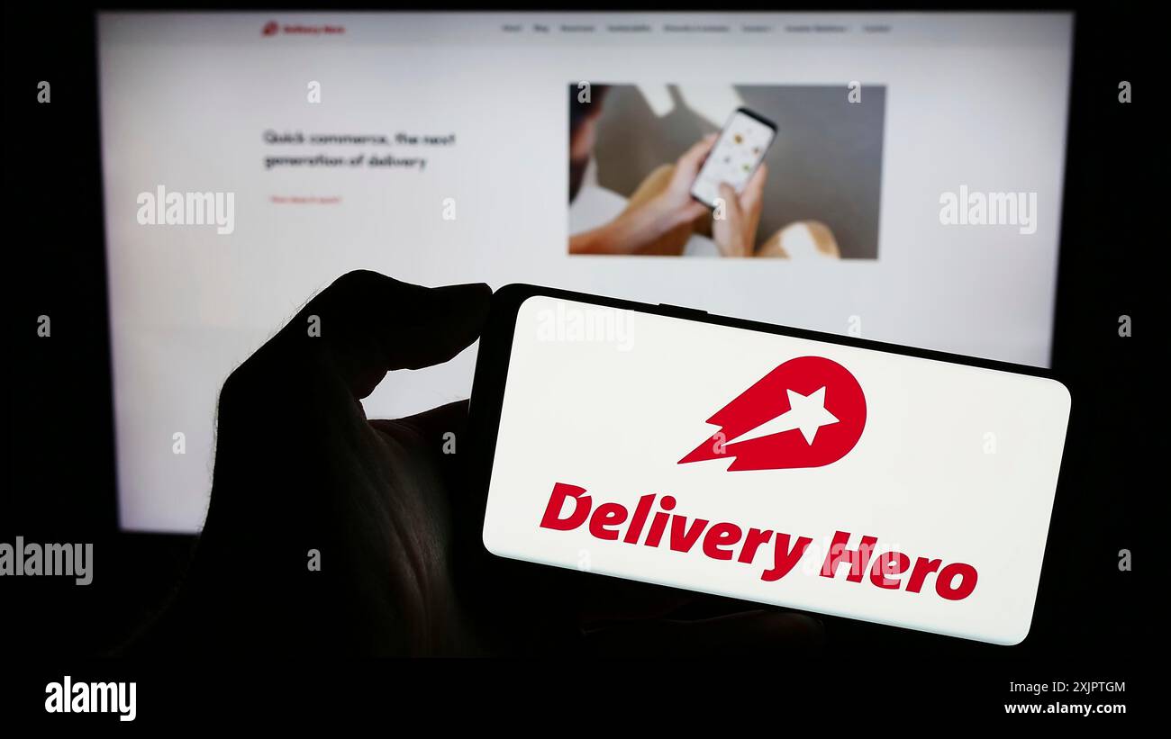 German delivery hero hi-res stock photography and images - Alamy