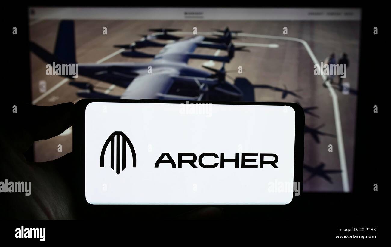 Archer logo hi-res stock photography and images - Alamy
