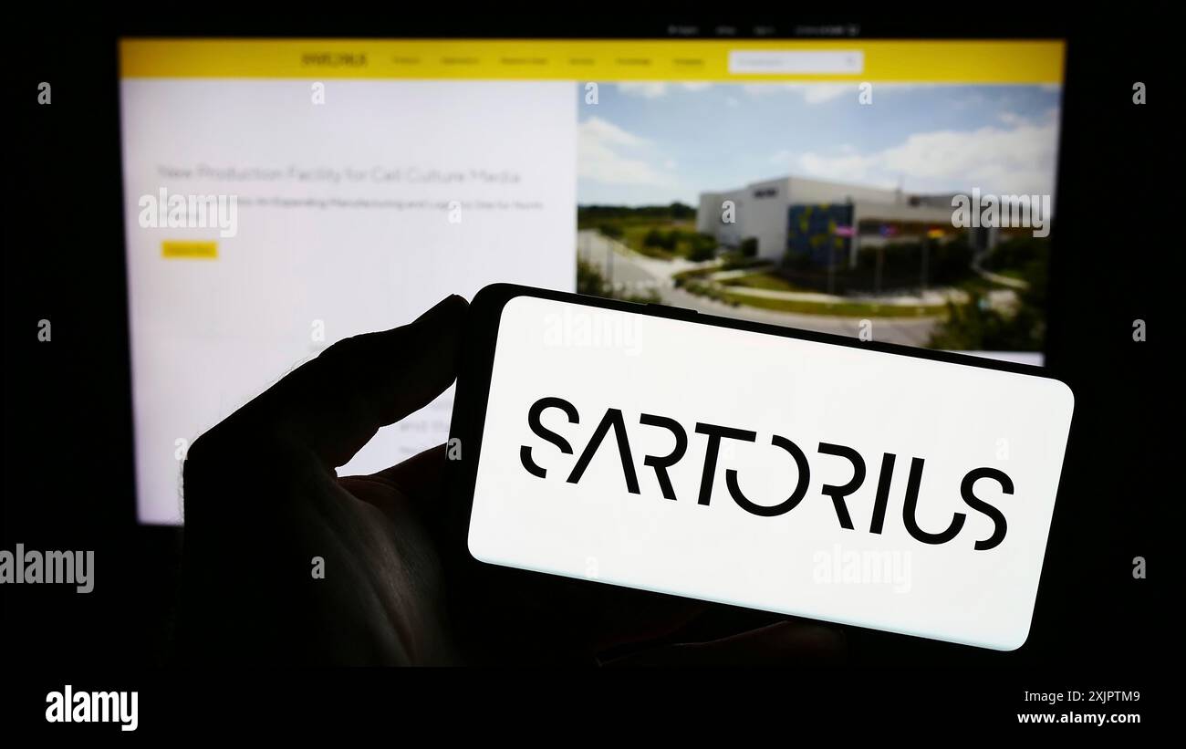 Sartorius logo hi-res stock photography and images - Alamy