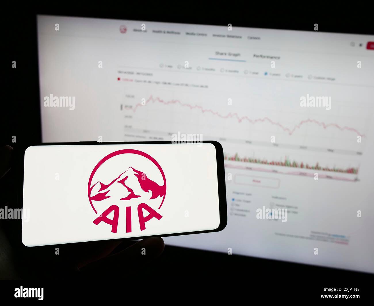 Aia logo hi-res stock photography and images - Alamy