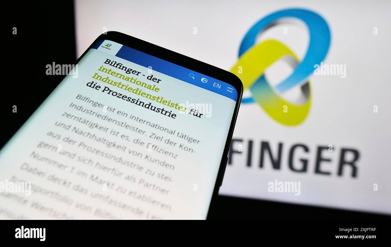 Bilfinger Se Logo Bilfinger Logo Hi Res Stock Photography And Images