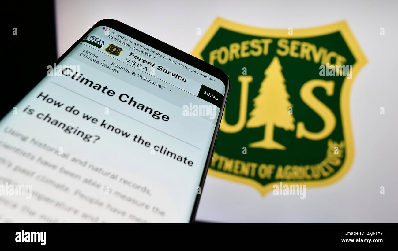 Us forest service logo hi-res stock photography and images - Alamy